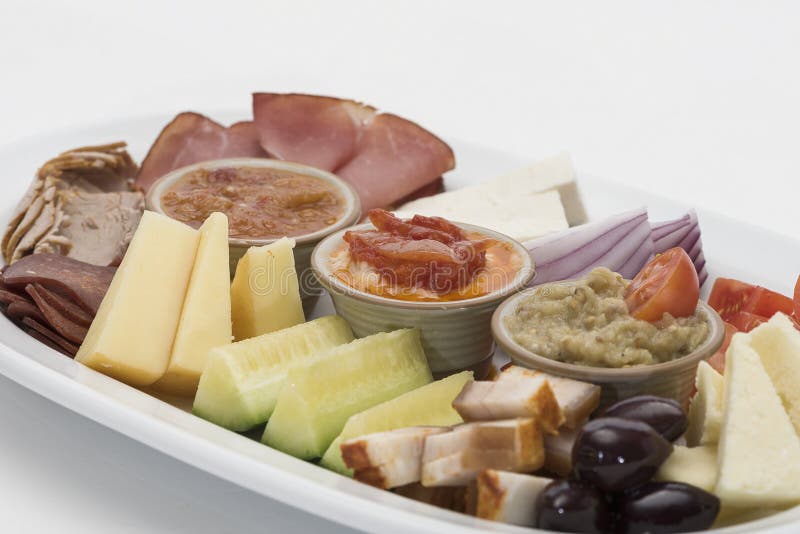 Traditional Romanian Food Plateau Stock Photo - Image of food, industry ...