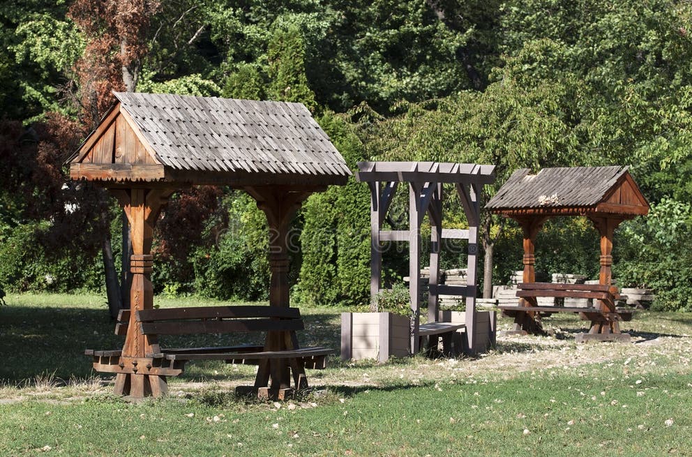 Traditional Romanian Gates - RAW Format Stock Photo - Image of gate ...