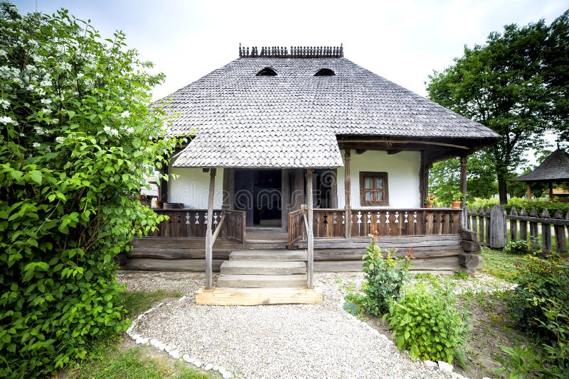 Traditional romanian house stock photo. Image of heritage - 55573032