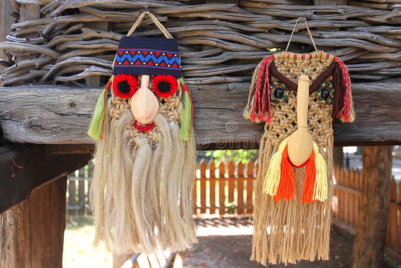 Traditional romanian masks stock photo. Image of carnival - 33903320