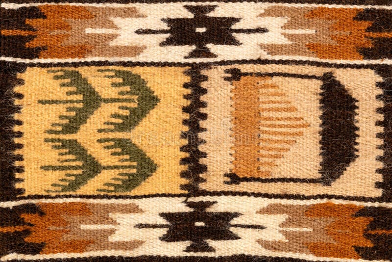 Traditional Romanian Wool Carpet Design Pattern Stock Image - Image of ...