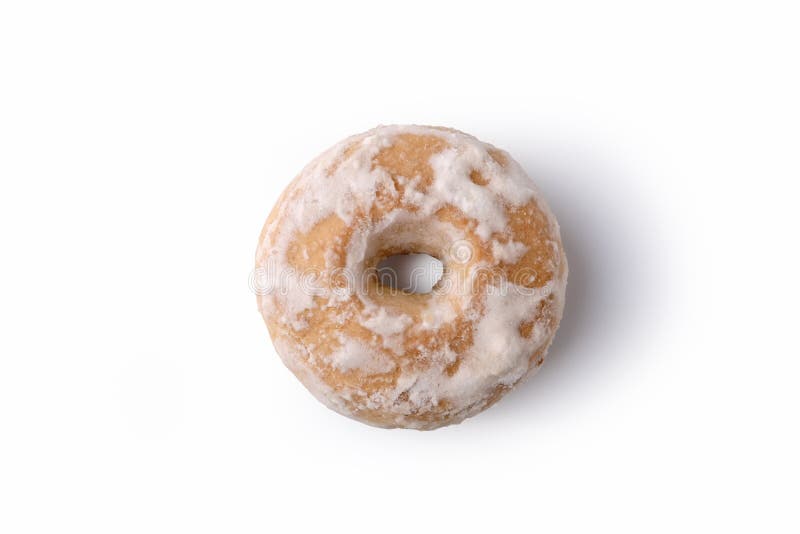 Traditional Round Gingerbread Isolated on White. Closeup Stock Photo ...