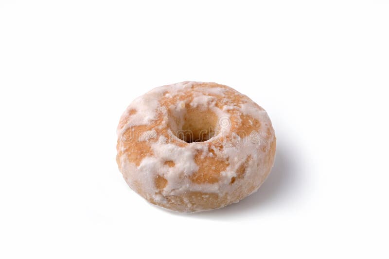 Traditional Round Gingerbread Isolated on White. Closeup Stock Image ...