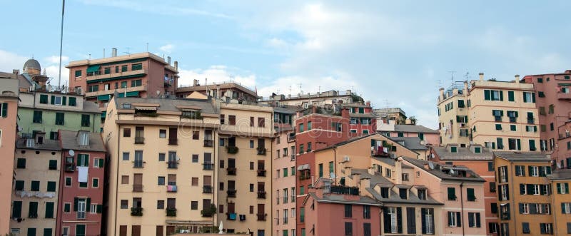 Traditional Rowhouses of Europe Stock Photo - Image of historic, real ...