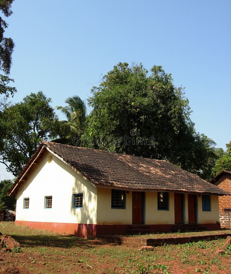 Traditional Rural Cottage stock image. Image of architecture - 402607