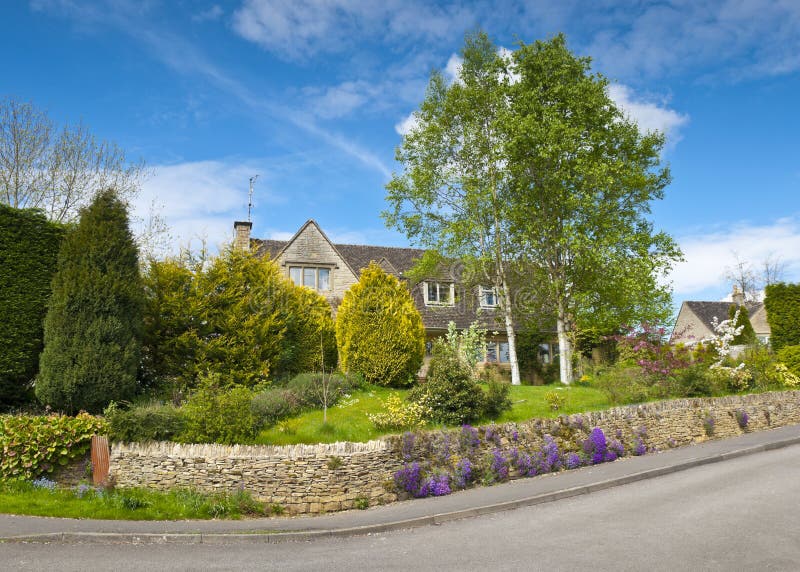 Traditional Rural Homes Scene Stock Photo - Image of wall, door: 30502042