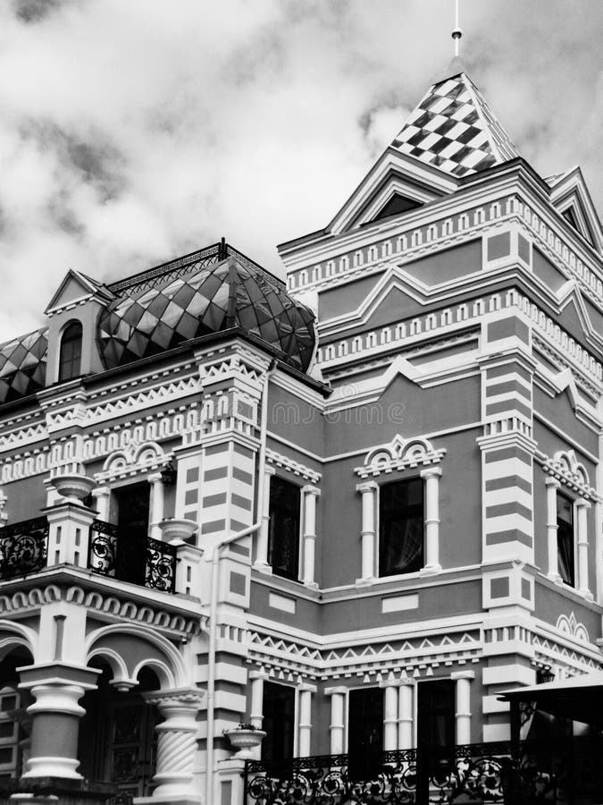 Traditional Russian Architecture Stock Image - Image of culture ...