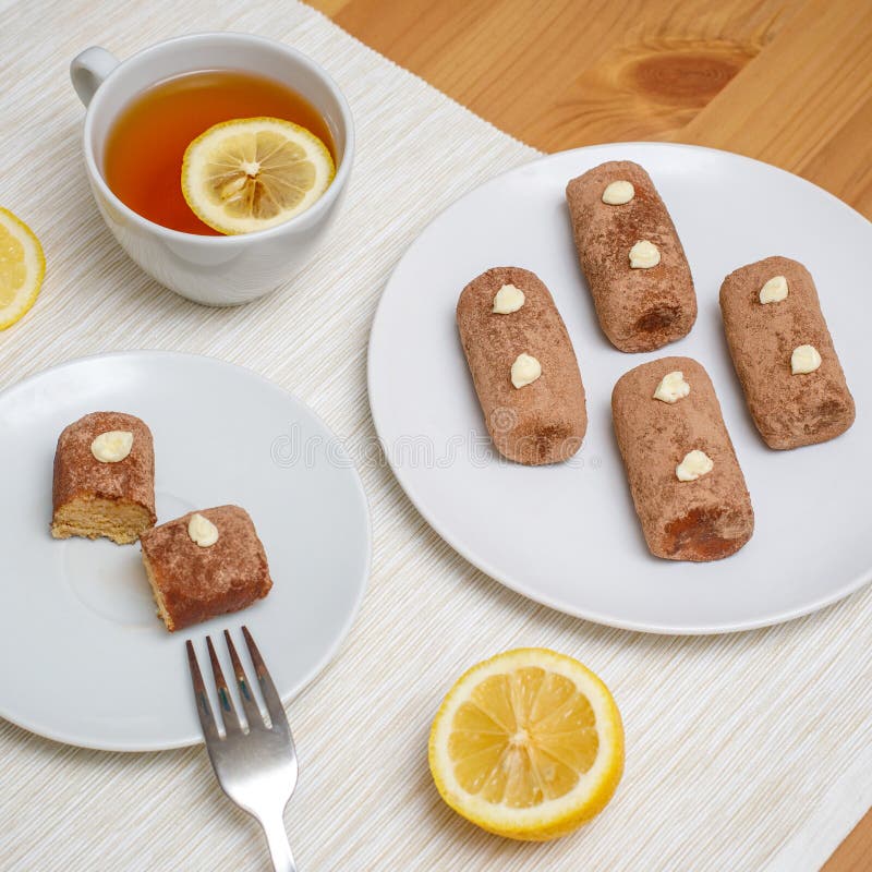 Traditional Russian Cake, Rum Balls As a Potato Form Stock Photo ...
