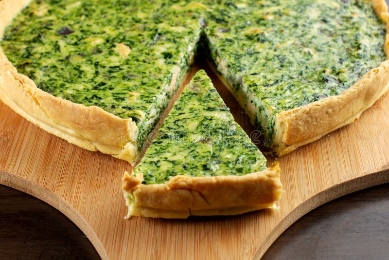 Traditional Russian Kish Pie Stock Photo - Image of dough, french ...