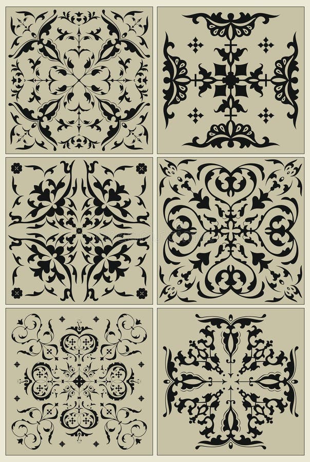 Russian pattern 66 stock vector. Illustration of geometry - 224428298