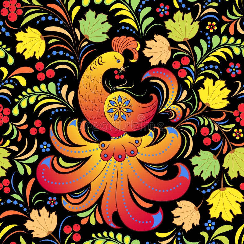 Traditional Russian Pattern. Stock Vector - Illustration of design ...