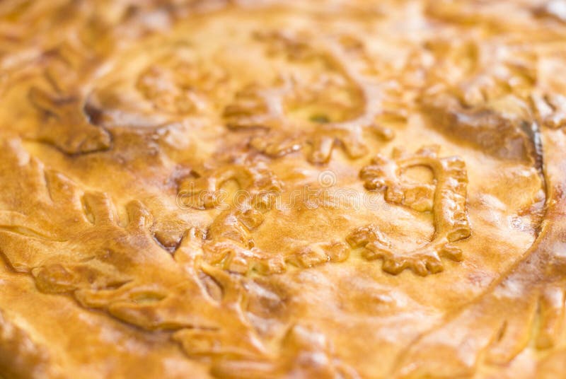 Traditional Russian pie stock image. Image of pasty, pastry - 22892353