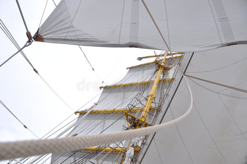 Traditional sail rig stock photo. Image of equipment - 26753872