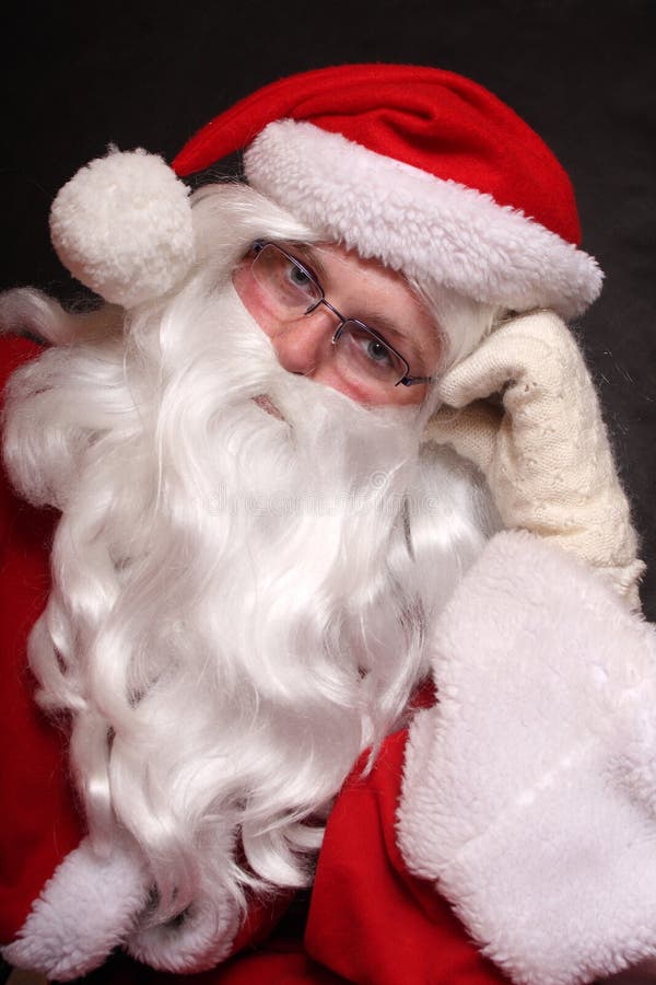 Traditional Santa Claus stock photo. Image of mature - 10946296