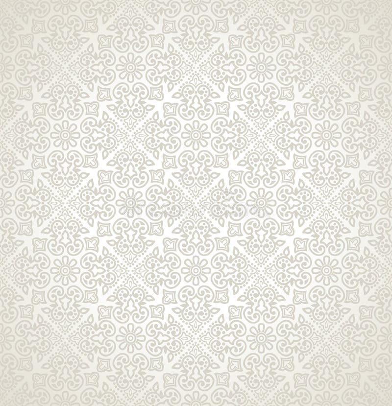 Seamless Traditional Vector Wallpaper Stock Vector - Illustration of ...