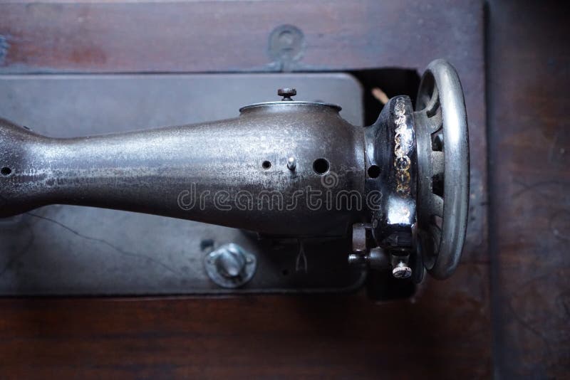 Traditional sewing machine stock image. Image of needle - 118427133