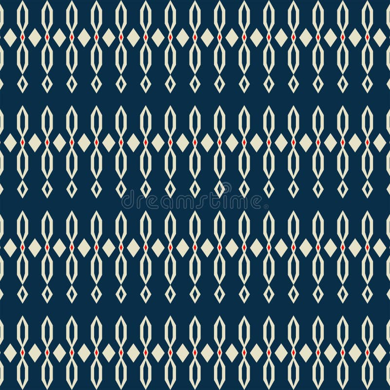 Traditional Shapes Seamless Pattern Stock Vector - Illustration of ...