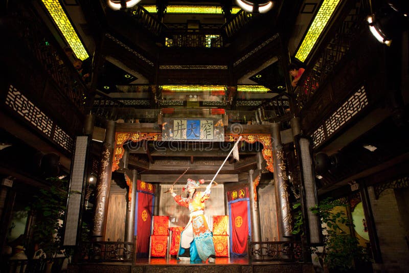 Traditional Sichuan Chinese Opera Editorial Image - Image of hide ...