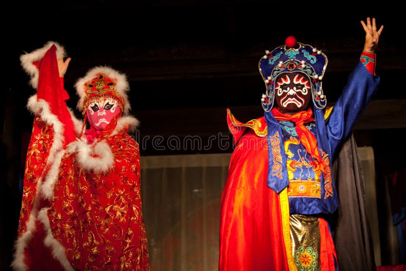 Traditional Sichuan Chinese Opera Editorial Photography - Image of ...