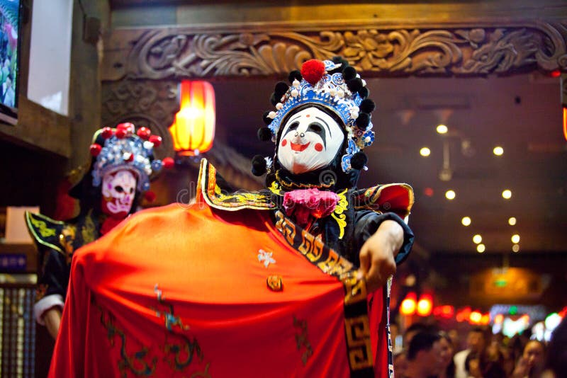 Traditional Sichuan Chinese Opera Editorial Image - Image of figure ...