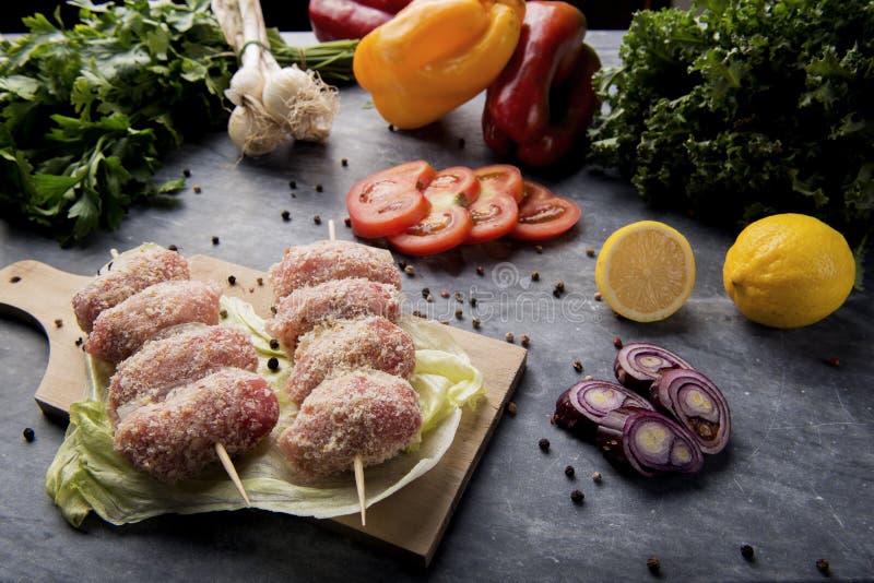 Traditional Sicilian Meat Rolls Stock Photo - Image of food, board ...