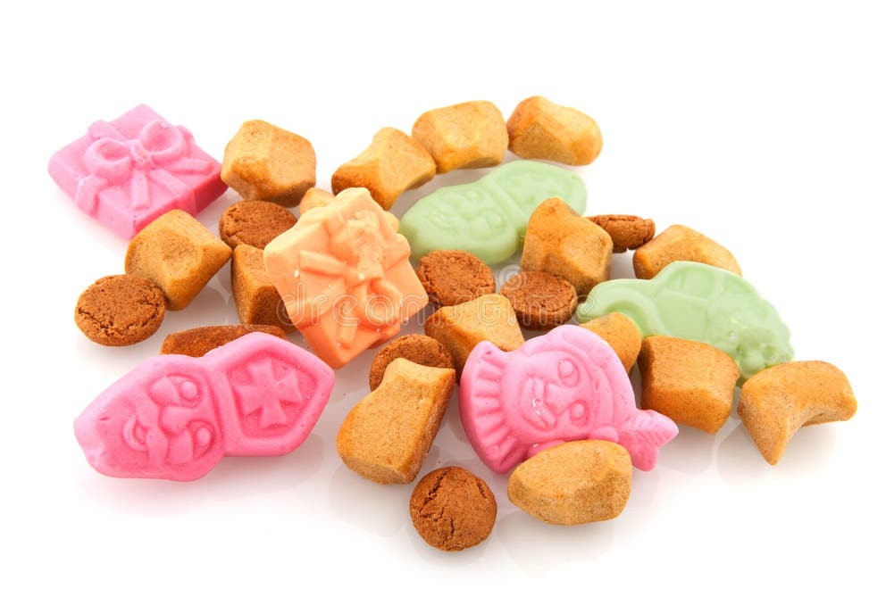 Traditional Sinterklaas Candy Stock Image - Image of black, pink: 11206867