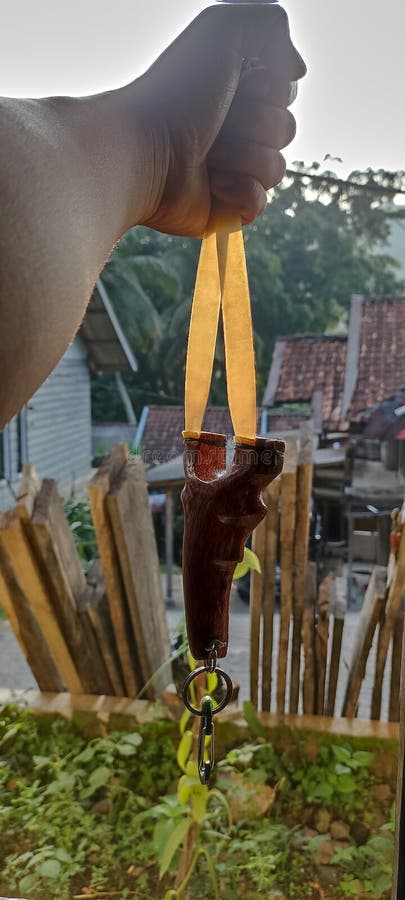 A Traditional Slingshot in a Modern Form Stock Image - Image of ...
