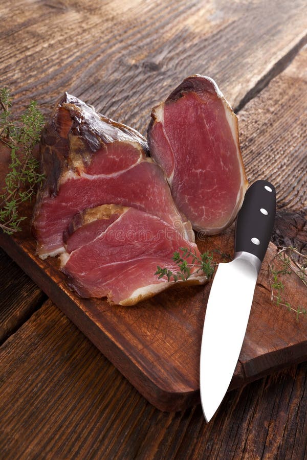 Traditional smoked meat. stock photo. Image of gourmet - 70835828