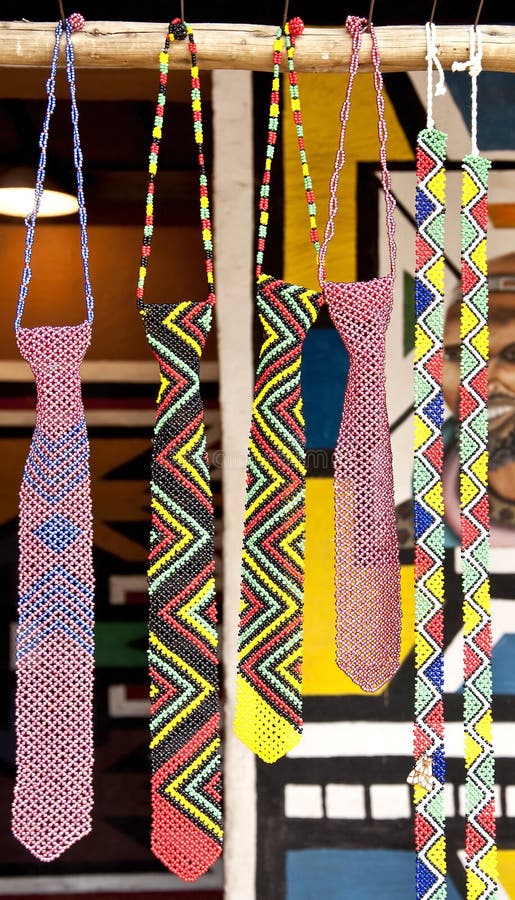 Traditional South African Beads Art Stock Photo - Image of tourism ...