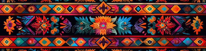 Traditional South America Peruvian Pattern Stock Image - Image of ...