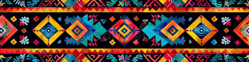 Traditional South America Peruvian Pattern Stock Photo - Image of ...