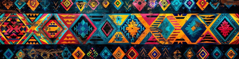 Traditional South America Peruvian Pattern Stock Image - Image of ...