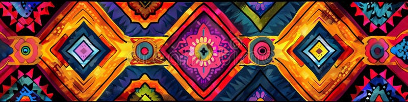 Traditional South America Peruvian Pattern Stock Photo - Image of ...