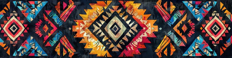 Traditional South America Peruvian Pattern Stock Image - Image of ...