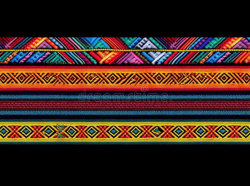 Traditional South America Peruvian Pattern Stock Illustration ...