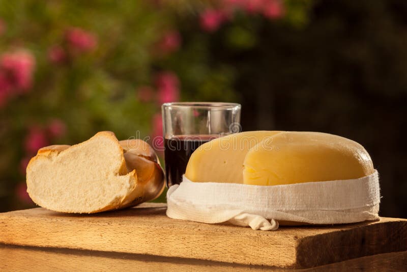 Traditional Spanish Cheese from Galicia Stock Image - Image of ulloa ...