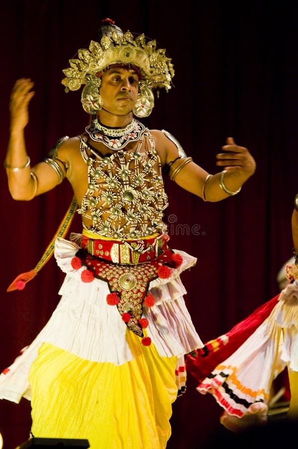 Traditional Sri Lankan Dancer Editorial Stock Image - Image of dancer ...