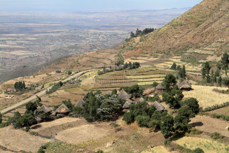 Traditional Strawhouses in Africa Stock Image - Image of straw ...