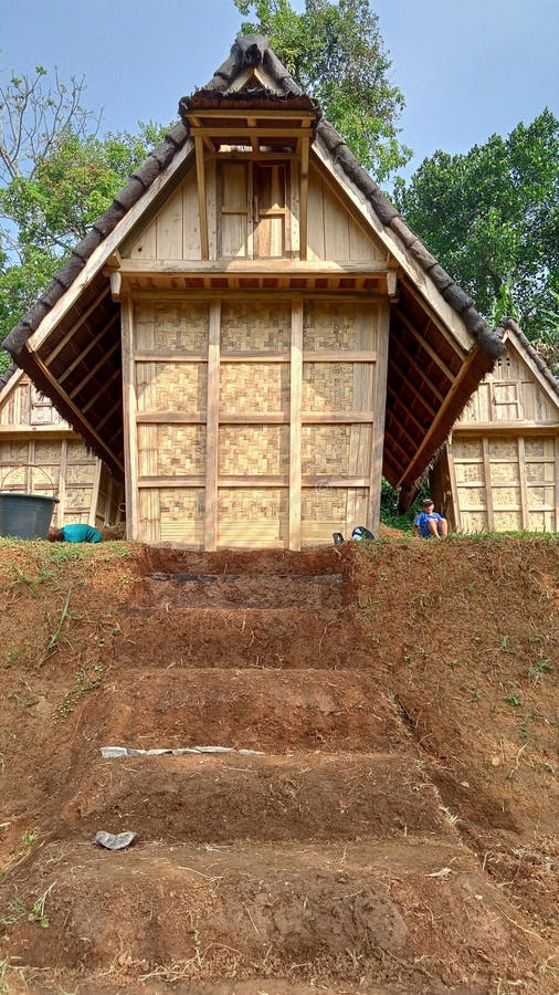 The Traditional Sundanese Rice Barn is Called Leuit Stock Image - Image ...