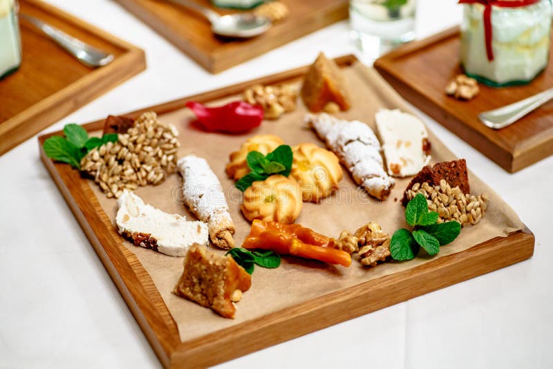 Traditional Sweet Products from Georgia Stock Image - Image of food ...