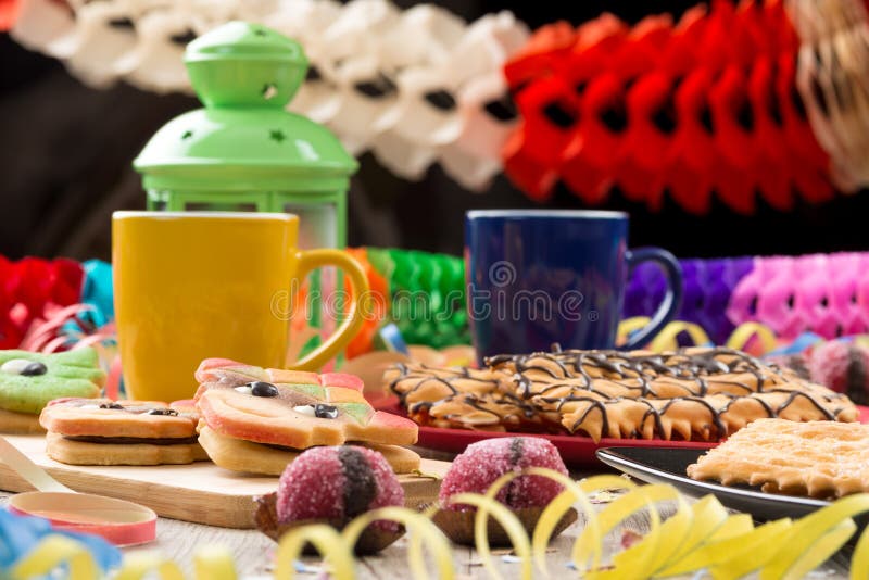 Traditional Sweets Italian Carnival Stock Photo - Image of bakery, gras ...
