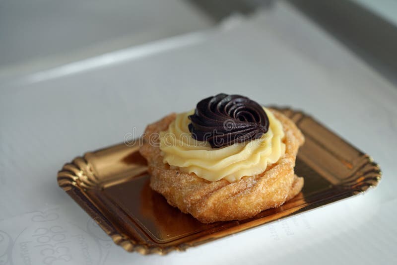 Traditional Sweets of Italy, Lecce Stock Image - Image of creamy ...