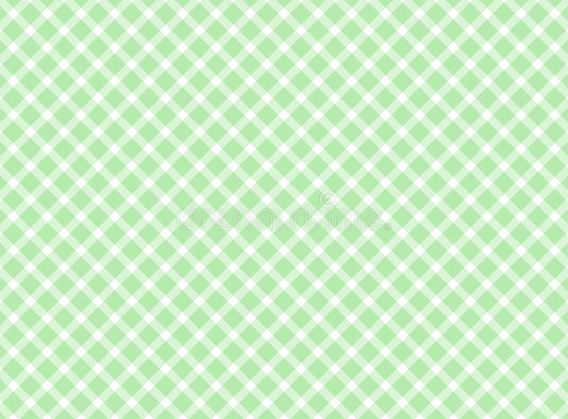 Traditional Tablecloth Pattern Green White Stock Illustration ...