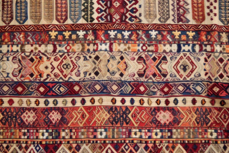 Traditional Tapestry Patterns and Motifs Stock Illustration ...