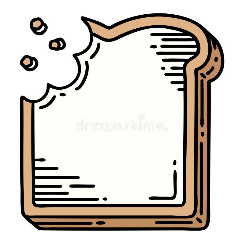 Bitten Bread Stock Illustrations – 315 Bitten Bread Stock Illustrations ...