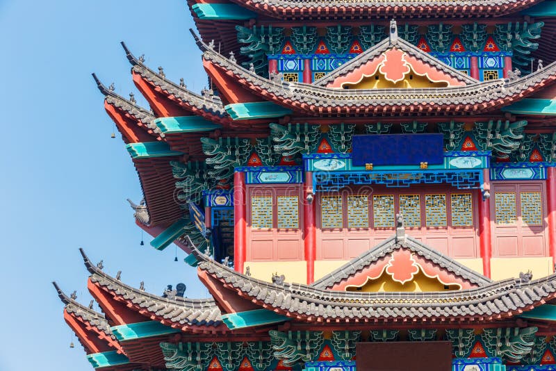 Traditional Temple Ancient Buildings Stock Photo - Image of majestic ...