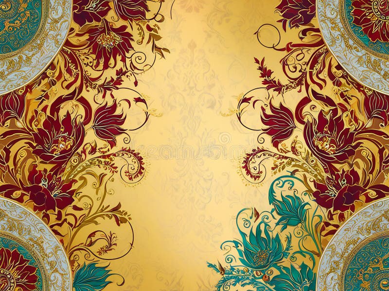 Traditional Thai Background with Cultural Elements for Graphic Design ...