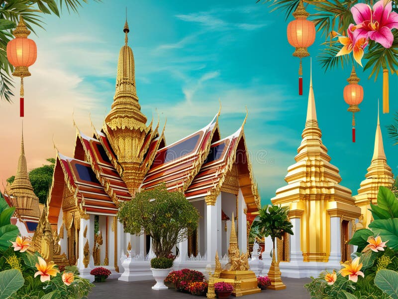 Thai Themed Stock Illustrations – 130 Thai Themed Stock Illustrations ...