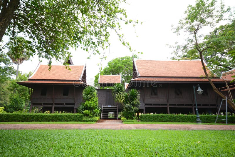 Traditional Thai House stock image. Image of artistic - 75782187