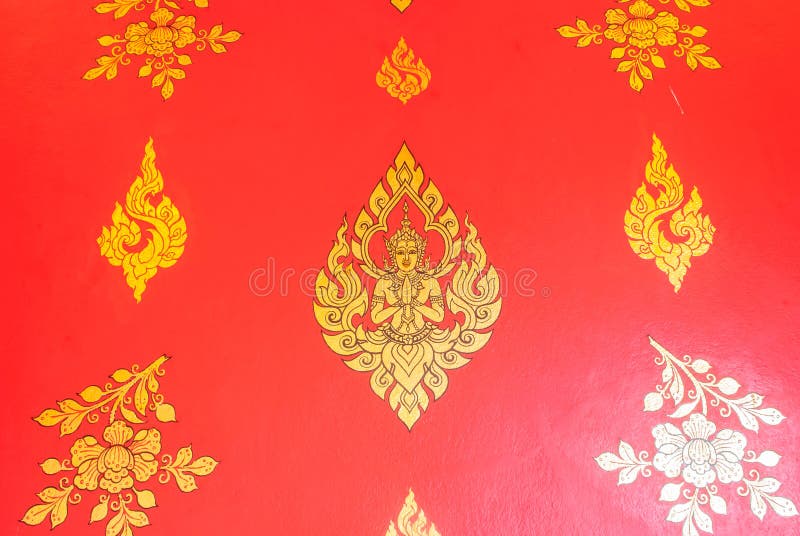 Traditional Thai style stock image. Image of style, religion - 42102523